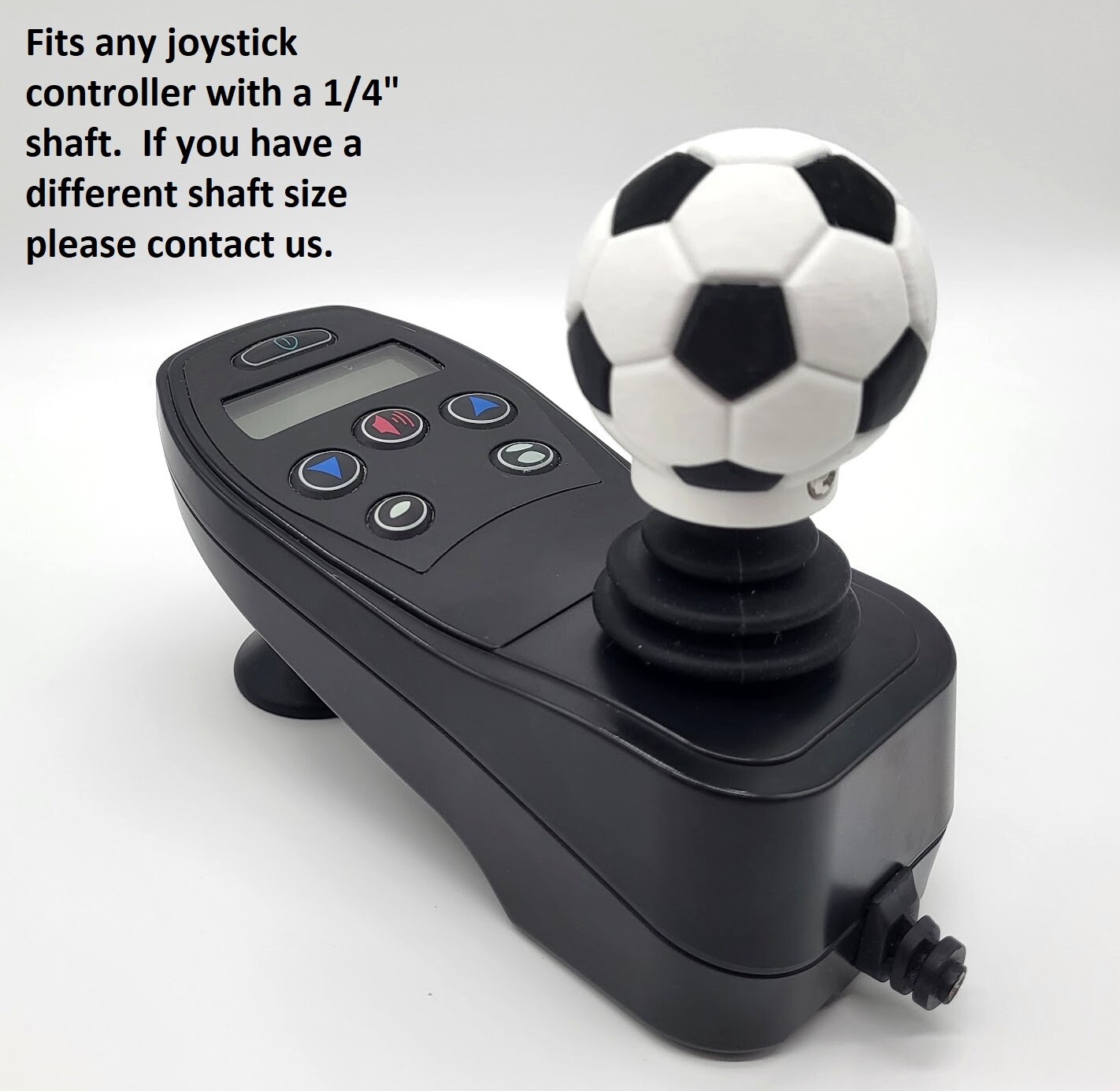 Power Wheelchair Accessory Replacement Upgrade Soccer Ball Joystick ...