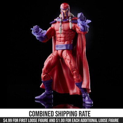 Marvel Legends Colossus Wave AOA Magneto 6" Figure - LOOSE | eBay
