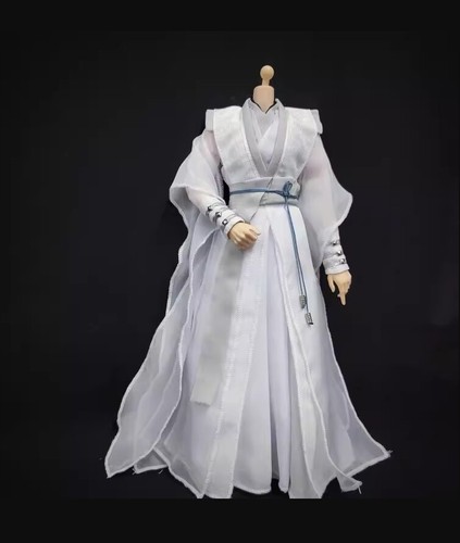 1/6 Scale Male Soldiers Gray Ancient Robe Clothing Fit 12" PH TBL ...