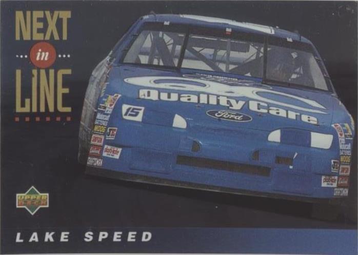 1995 Upper Deck - Next in Line Lake Speed #117 for sale online | eBay