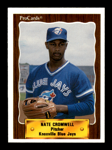 1990 ProCards # 1238 Nate Cromwell (ML) Knoxville Blue Jays Toronto ...