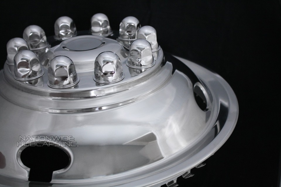 10 Lug FORD F450 1988-1998 16" Dual Wheel Simulators Dually Rim Liners ...