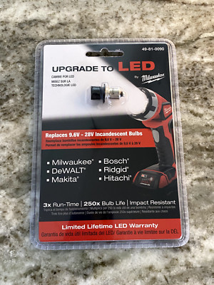Milwaukee 49-81-0090 9.6V - 28V LED Work Lights Upgrade/Replacement ...