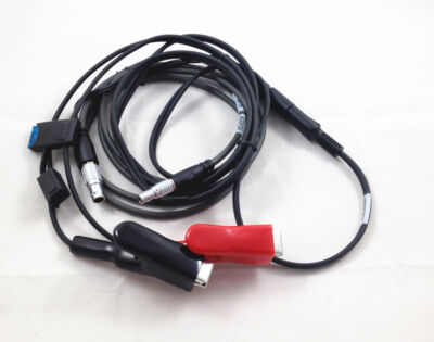 NEW External Power Cable with alligator clips for Trimble GPS to PDL ...