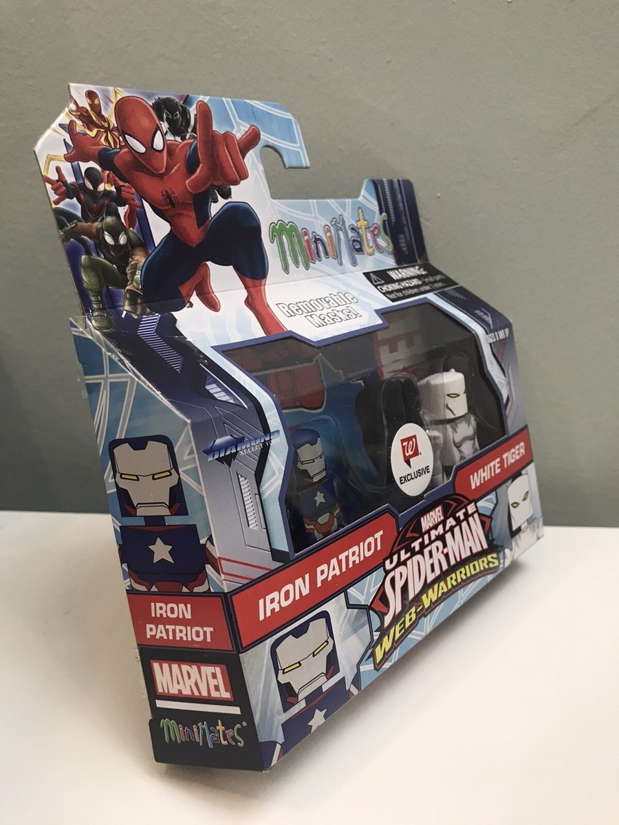 Ultimate Spiderman White Tiger Toy Minimates Ultimate Spider Man Web