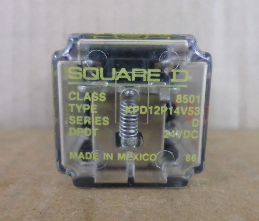 Square D 8501 KPD12P14V53 Series D Relay | eBay