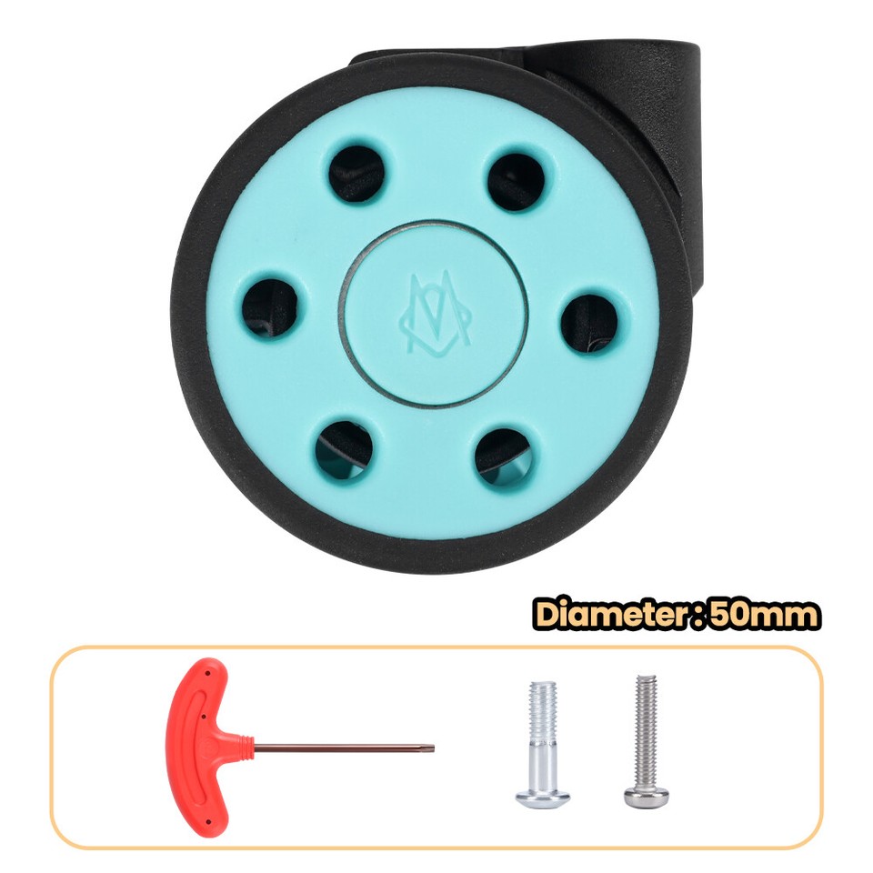 Wheels for RIMOWA Luggage 50mm Wheel Replacement Parts Peppermint Green ...