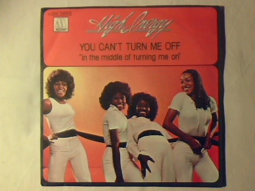 HIGH INERGY You can't turn me off 7" ITALY UNIQUE PICTURE SLEEVE | eBay
