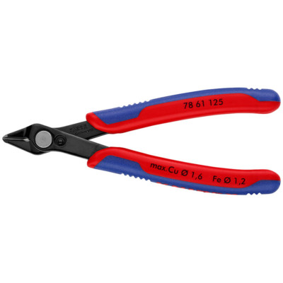 Knipex 125mm Super Knips Side Cutters Electronic Cutting Pliers 78 61 ...