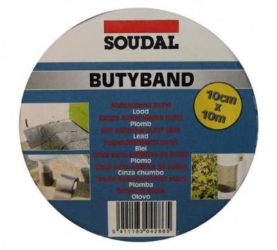 Soudal Butyband Lead Flash Band Tape (Self Adhesive – Colour Lead ...