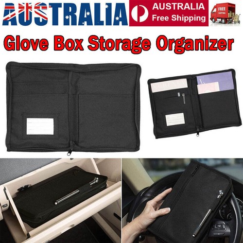 Car Multipockets Storage Folder Bag Glove Box Manuals Documents ...