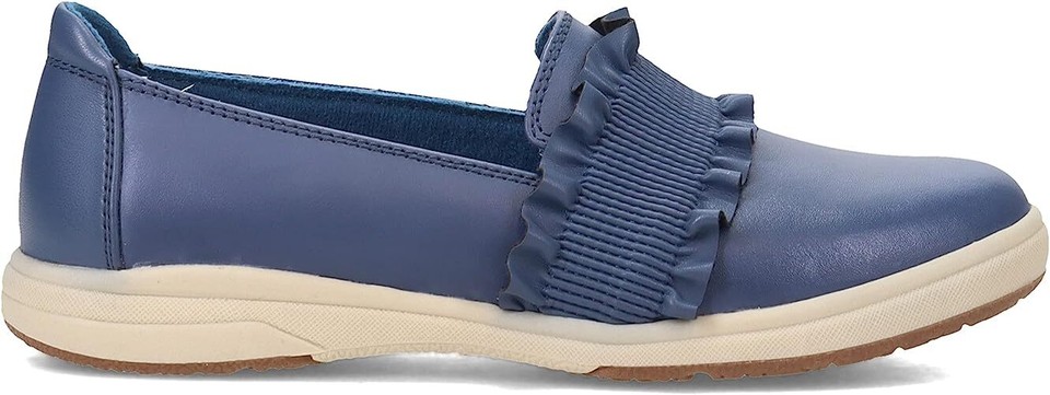 Earth Origins ELLIS Slip On Sustainable Ruffled Slip Resistance Walking ...