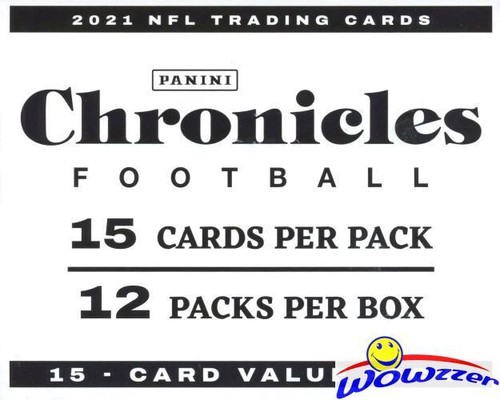 2021 Panini Chronicles Football MASSIVE JUMBO FAT CELLO 12 Pack Box-180 ...