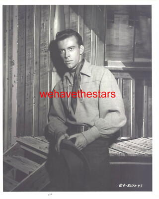 VINTAGE Skip Homeier QUITE HANDSOME COWBOY '54 Publicity Portrait | eBay