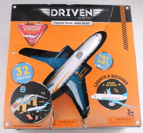 Set Giocattolo Aeroporto Battat Con Aereo 32 Pezzi NIB | eBay