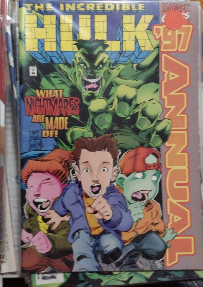INCREDIBLE HULK annual # 1997 marvel disney onslaught aftermath ...