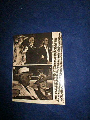 Wire Press Photo 1973 FDR and personal secretary Marguerite Lehand ...