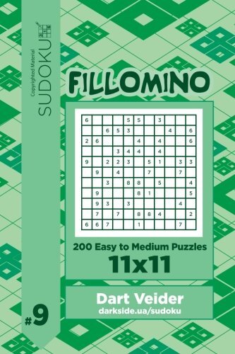 Sudoku Fillomino - 200 Easy to Medium Puzzles 11x11 (Volume 9 ...