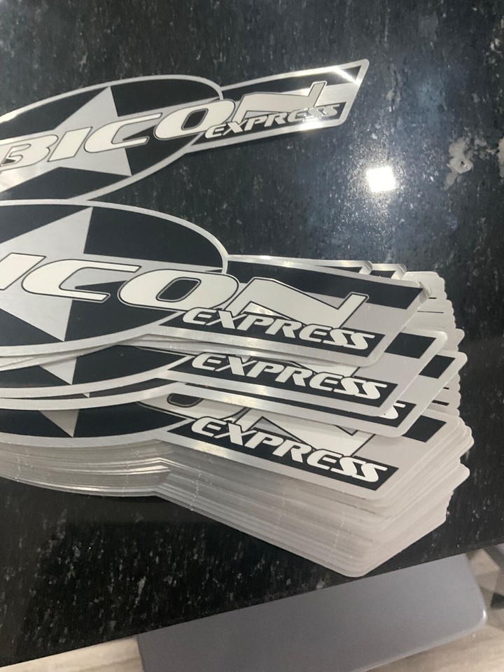 Rubicon Express Decal Sticker Lot of 15 + bonus decals | eBay