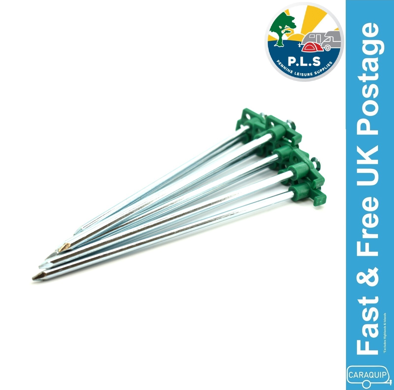 Tent Ground Peg Awning Marquee Anchor Rock Heavy Duty Camping Caravan ...