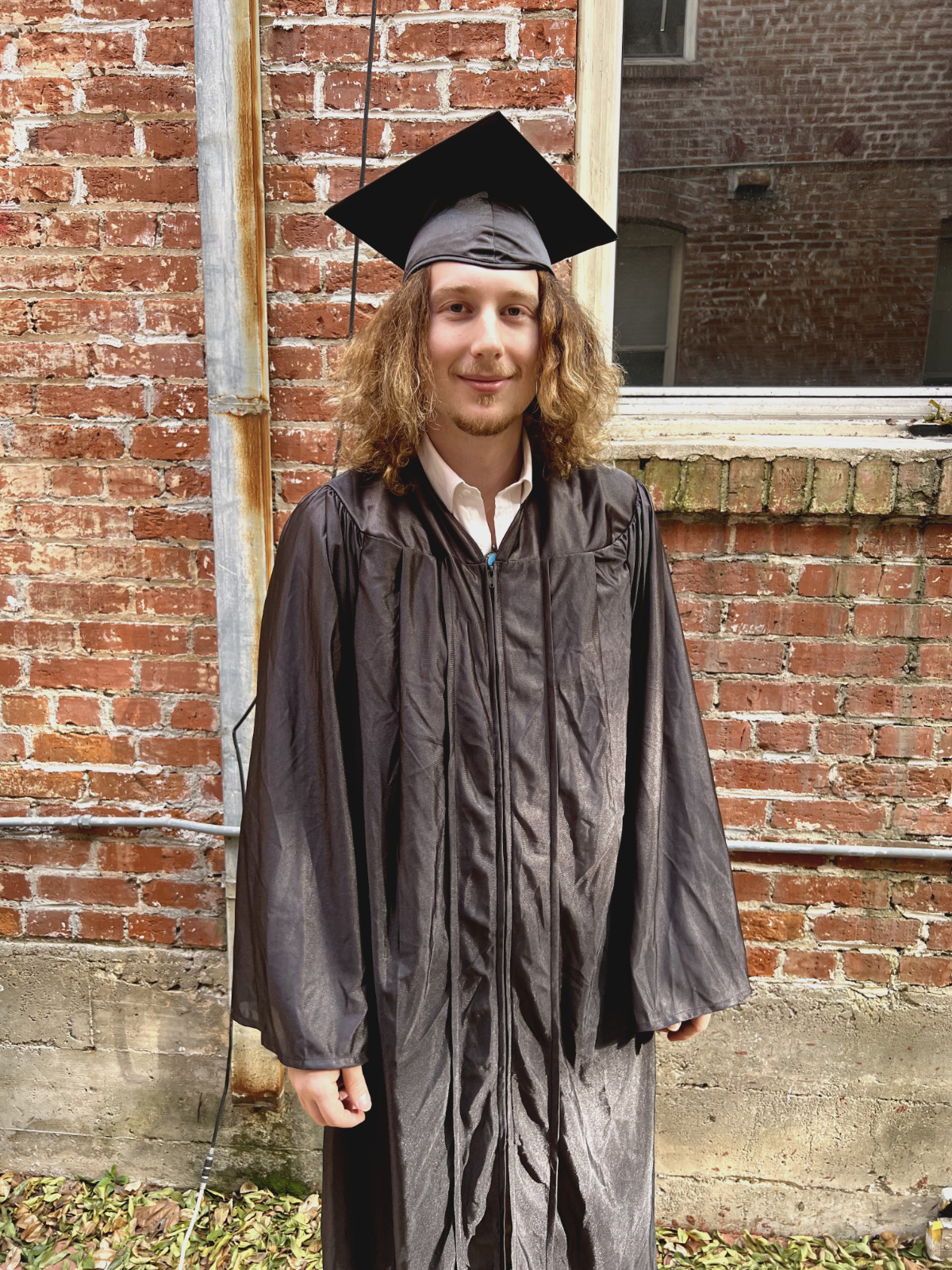 College Graduation Robe and Hat - Used One Time - Gem