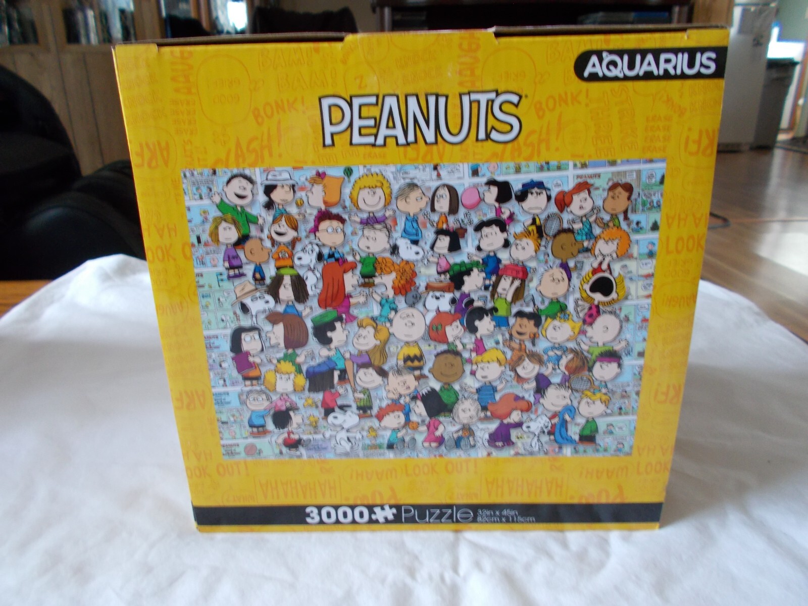 3,000 Piece Peanuts Gang Charlie Brown Puzzle New Sealed Gift Quality ...