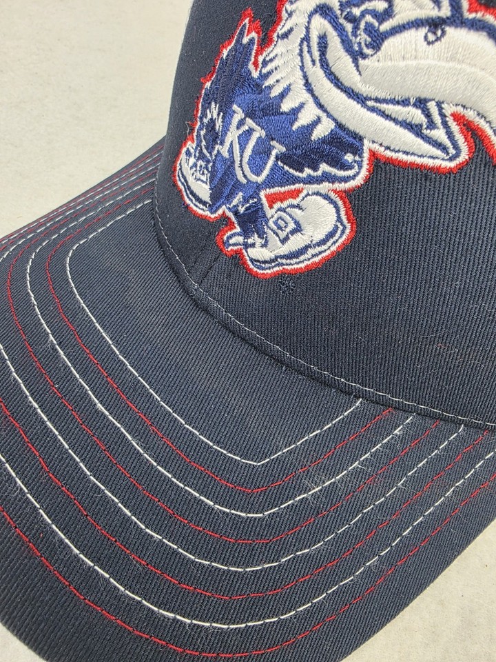 Kansas University Jayhawks KU Trucker Hat Soft Mesh Snapback Cap NCAA ...
