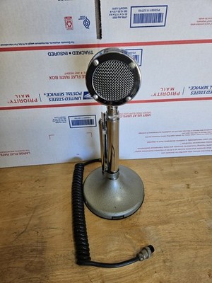 Astatic D-104 Desk Microphone 4 Pin This Not A Power Mic Doesn't Take A ...
