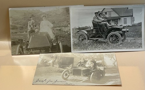 RPPC Lot 1906 Antique Car Photo 1 Posted Jackson Ford Model T Outdoors ...