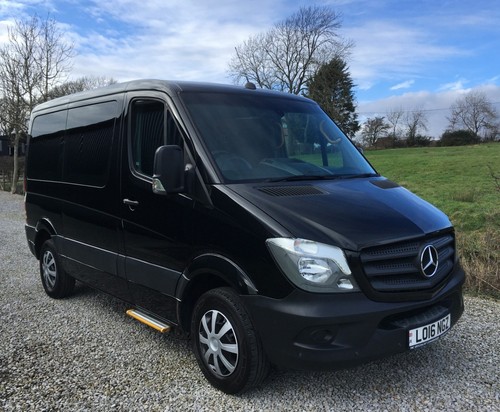 MERCEDES SPRINTER 210 VAN SWB AUTO DRIVER TRANSFER WHEELCHAIR ACCESS ...