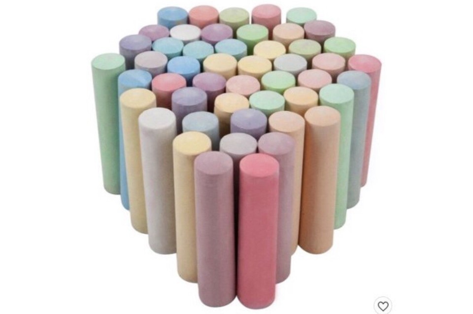 Sidewalk Chalks by Creative Kids 50 Chalks Free & Fast Shipping ...