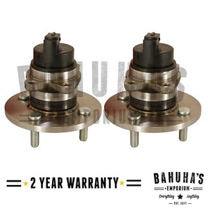 For Hyundai i10 i20 Rear Wheel Hub Bearings Pair Inc ABS 2008-2015 x2 ...