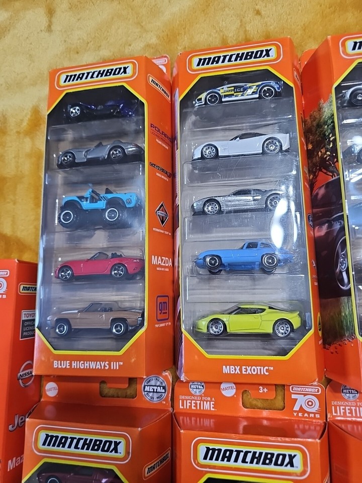 Matchbox 5 Packs X8 + Matchbox 9 Pack | eBay