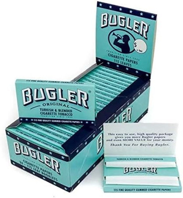 BUGLER Original Turkish & Blended Cigarette Tobacco Paper 5PK Price | eBay