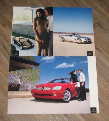 Mercedes-Benz Car AD Convertibles MODELS original magazine pages ...