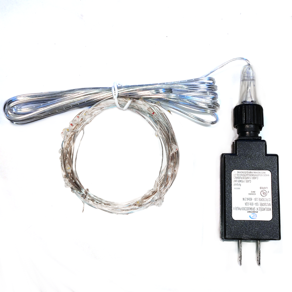 LED Fairy Lights- 33 Foot, 100 Micro LED Lights on Copper Wire With ...