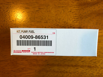 New Genuine OEM Toyota Kit, Pump, Fuel 04009-86531 | eBay