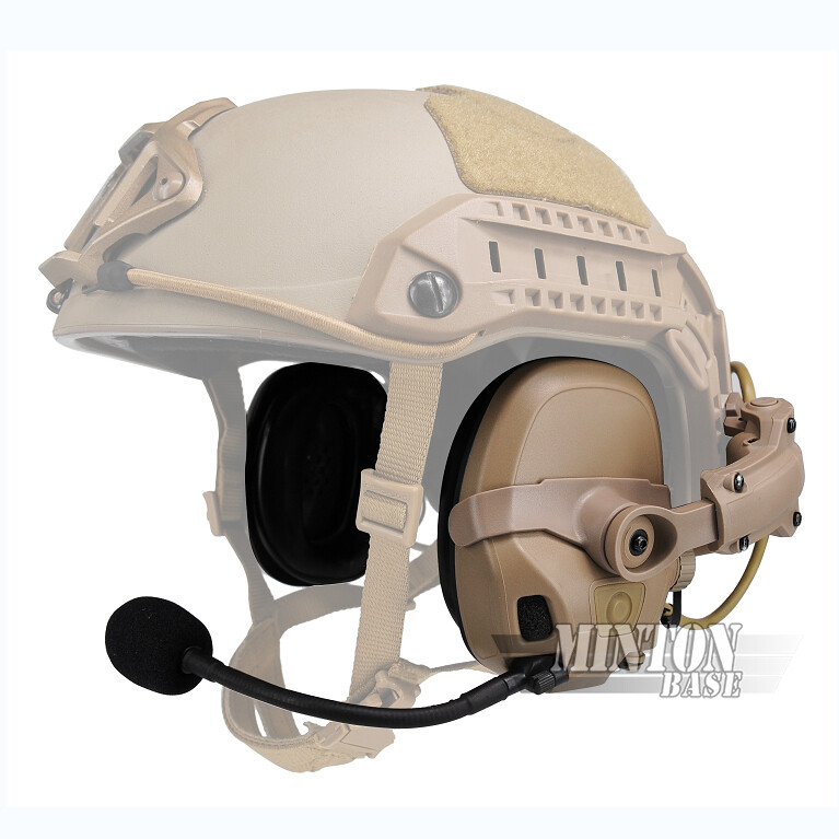 FCS AMP Tactical Noise Reduction Communication Headset & V20 V60 PTT | eBay