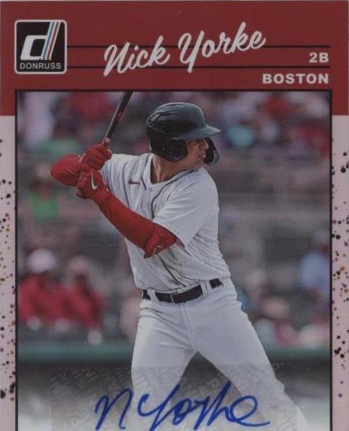 2023 Panini Donruss - Retro 1990 Signatures Nick Yorke #90S-NY Holo (AU ...