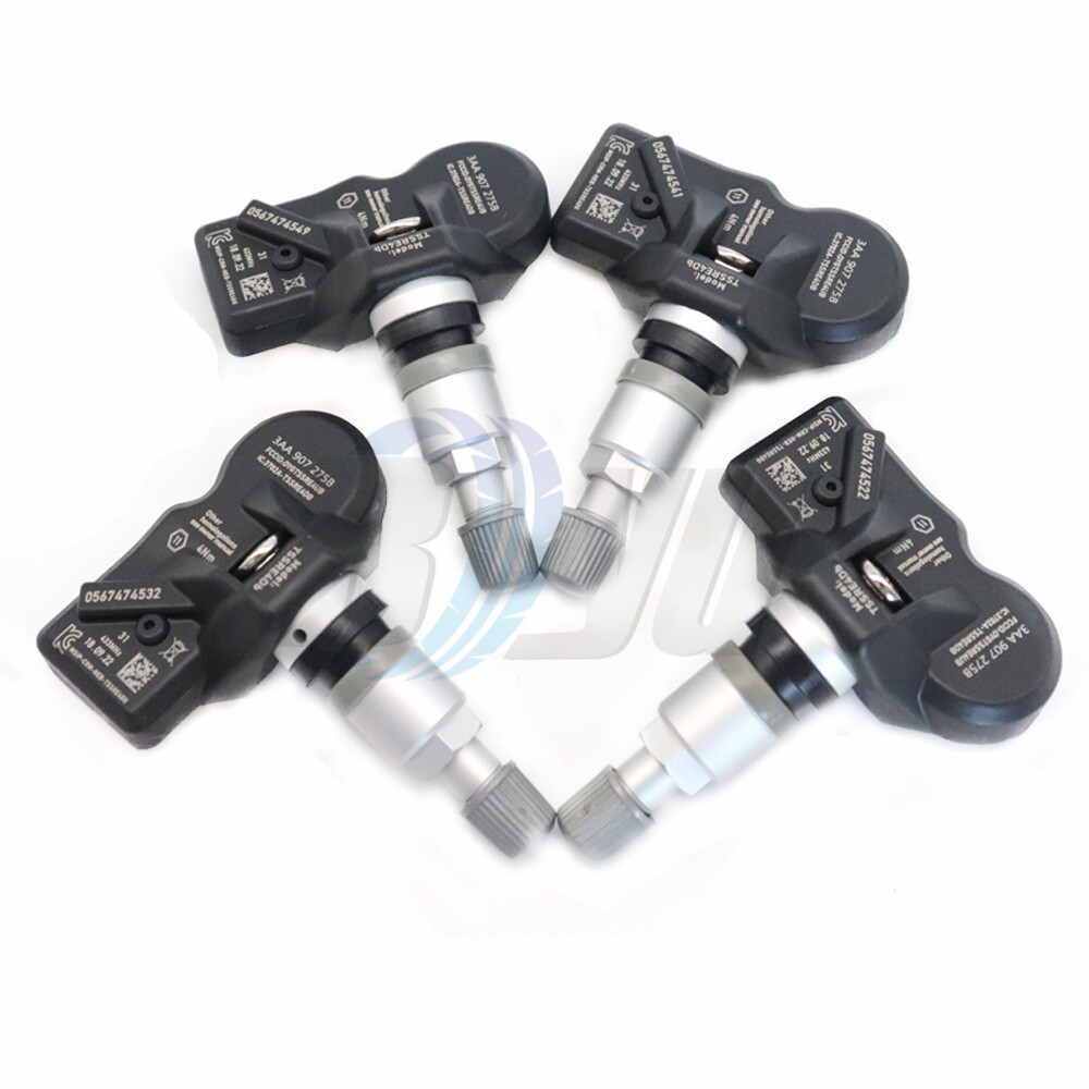 4X NEW 3AA907275 Tire Pressure Monitoring TPMS Sensor For Volkswagen CC ...