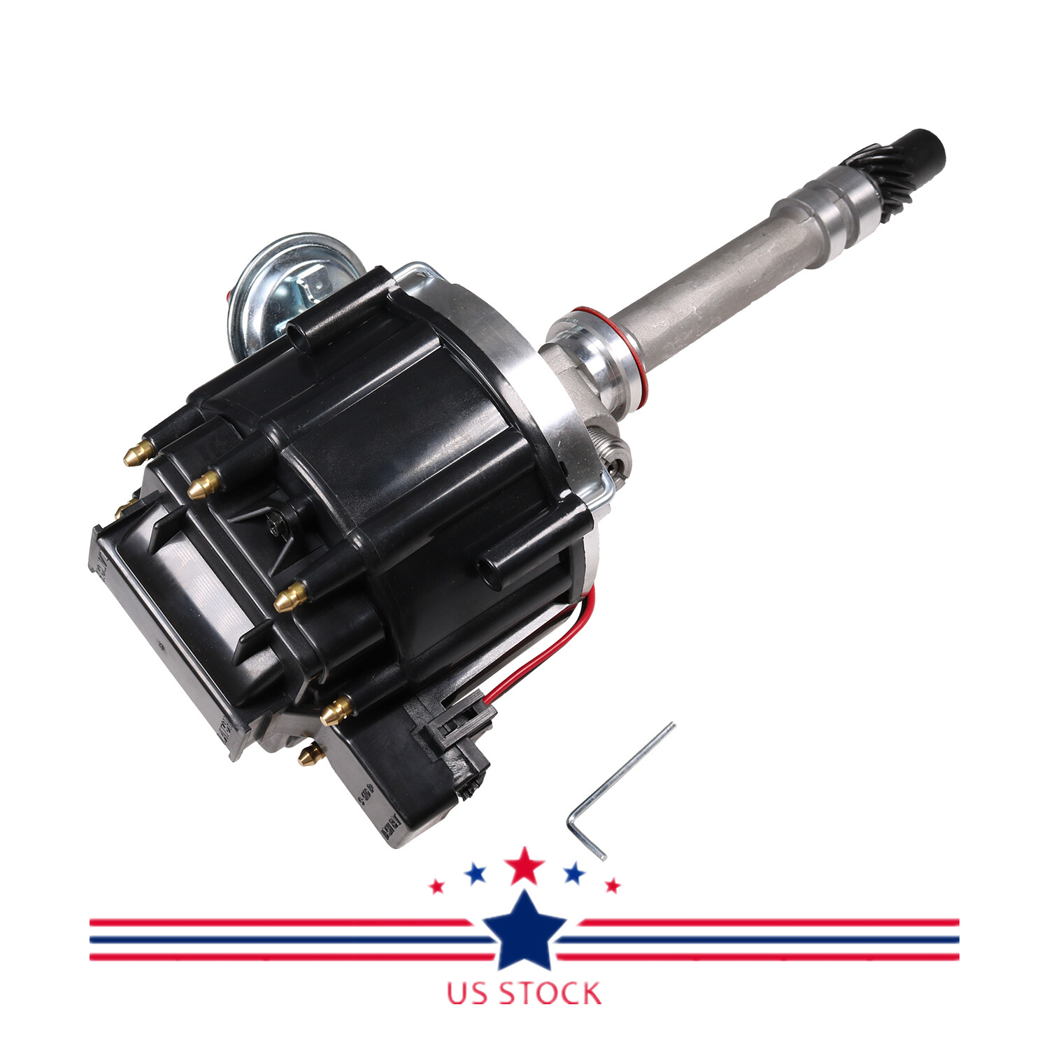 Ignition Distributor For SBC 62-74 Chevy Corvette Tach Drive 327 350 ...