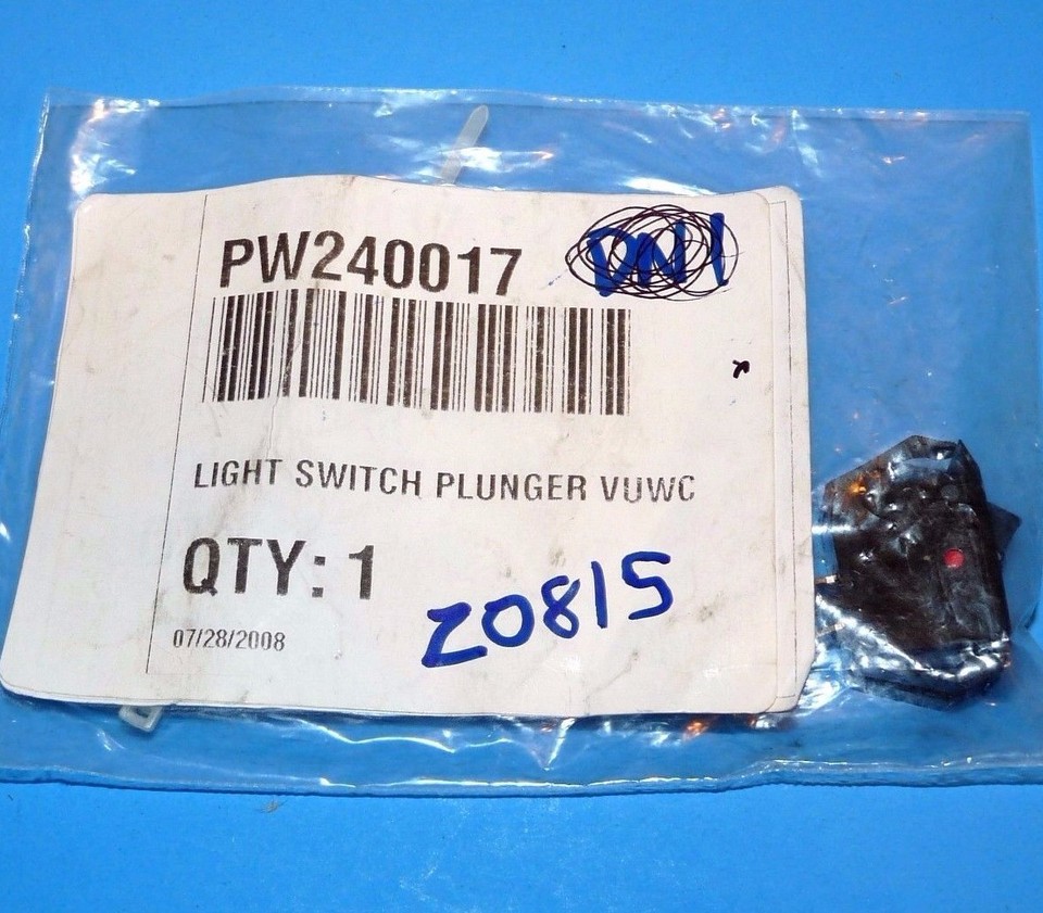 NEW GENUINE OEM VIKING PW240017 UNDER COUNTER REFRIGERATOR LIGHT SWITCH ...