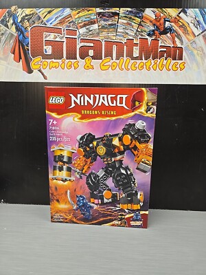 LEGO NINJAGO: Cole's Elemental Earth Mech (71806) 235pcs DRAGONS RISING ...