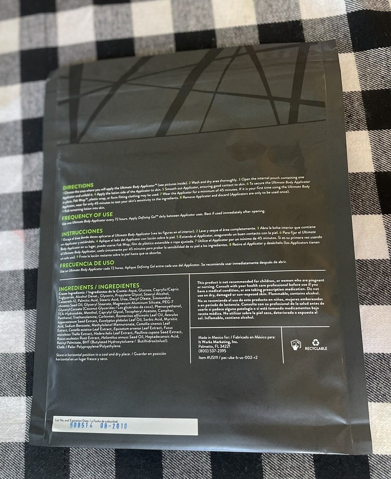 It Works! Ultimate Body Applicator Contouring Wraps Original 4 ...