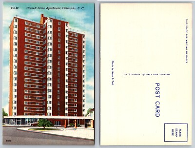 Columbia South Carolina SC Cornell Arms Apartment High Rise Building ...
