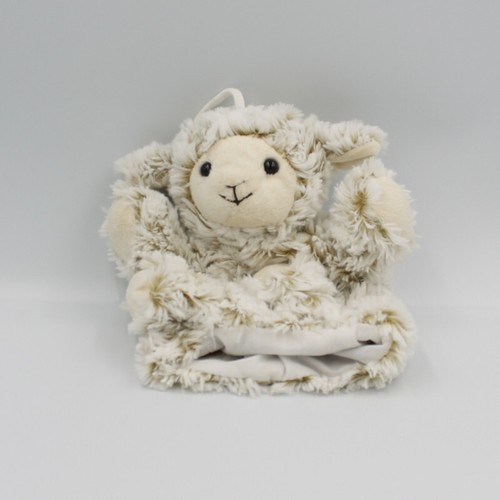 Doudou marionnette mouton blanc beige RODADOU RODA - 27425 | eBay