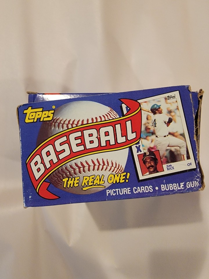1984 TOPPS Boxed baseball cards 36 packs IN BOX. WAX PACK BY FACTORY IN ...