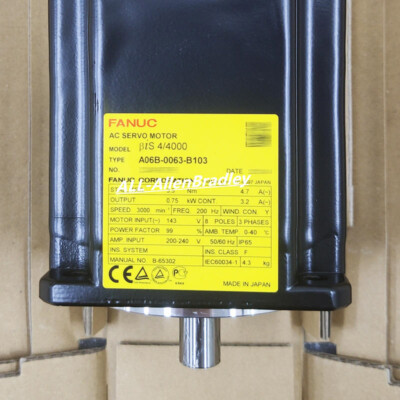 A06B-0063-B103 Servo Motor A06B-0063-B103 New in box By DHL | eBay
