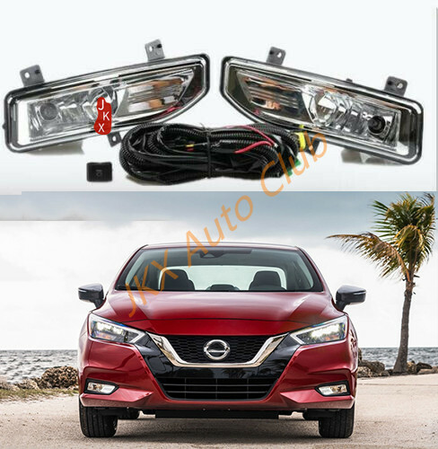 For Nissan Versa 2020-2022 Bumper Fog Light Lamp w/ Cable Assembly | eBay