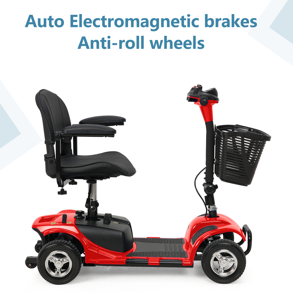 2025 4 Wheels Mobility Scooter Power Wheel Chair Electric Device ...